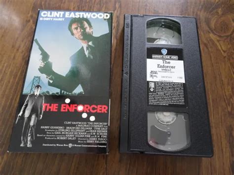 THE ENFORCER VHS Tape With Clint Eastwood As Dirty Harry 8 74