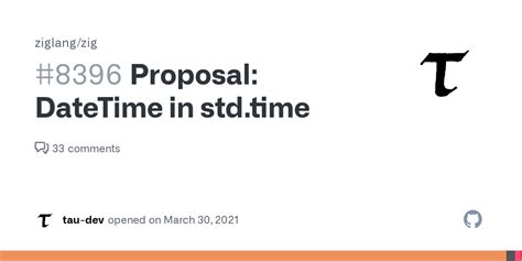 proposal datetime in std time · issue 8396 · ziglang zig · github