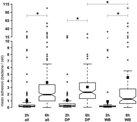 Adhesion Rates Of E Coli To Ipec J2 Ipec J2 Cells Were Incubated With Download Scientific