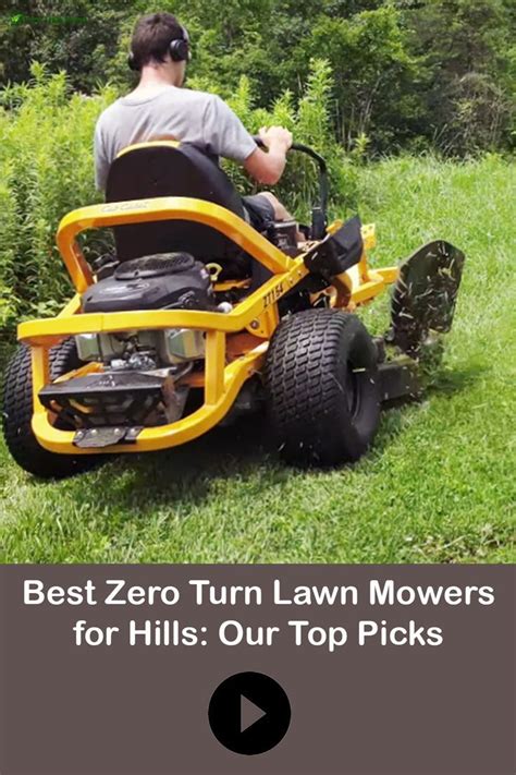 Best Zero Turn Lawn Mowers For Hills Our Top Picks Artofit
