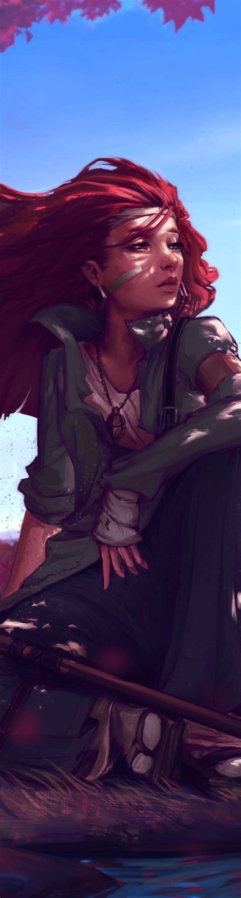 X Resolution Redhead Anime Girl X Resolution Wallpaper Wallpapers Den