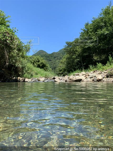 透き通った水の写真・画像素材 5995987 Snapmart（スナップマート）