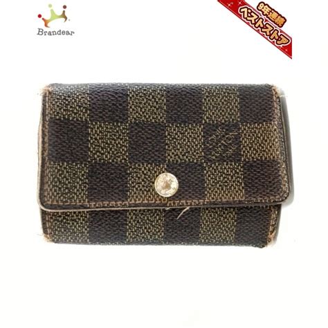 ルイヴィトン Louis Vuitton キーケース N62630 ミュルティクレ6 ダミエキャンバス エベヌ Ct4027 財布 ダミエ