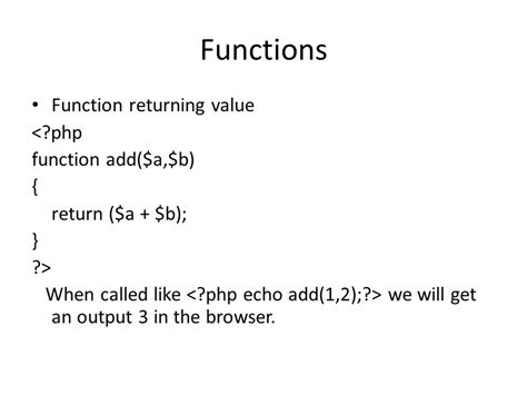 Php Programming Ppt Download