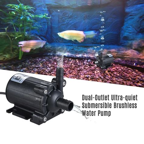 DC 24V Micro Submersible Plastic Aquarium Water Pump For DC Corrosion