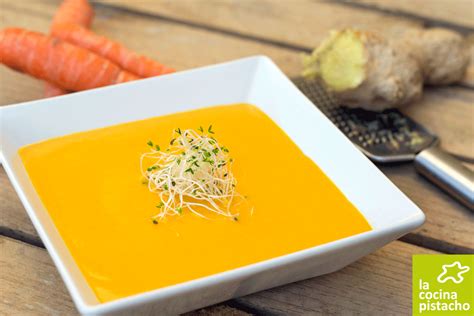 Crema De Zanahoria Y Jengibre Cocina