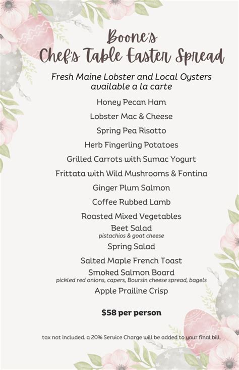 Easter And Passover Takeout Dine In And Events In Portland Maine
