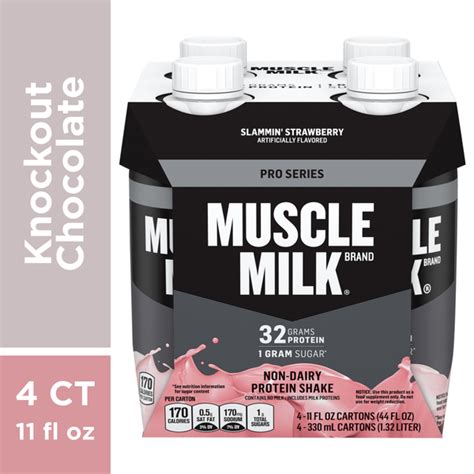 Hen House MUSCLE MILK Knockout Chocolate Non Dairy Protein Shake Same