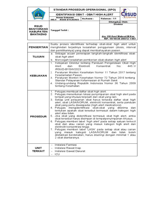 Spo Identifikasi Pdf