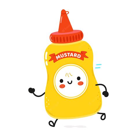 Mustard Bottle Clipart