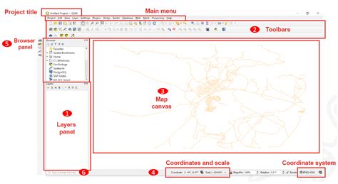 Qgis Interface — Gis Resource Training Center