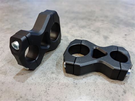 Handlebar Riser Block 2″ Black Ride Rasmussen Style Backcountry