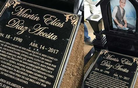 Martín Elías El sentido mensaje de Dayana en la tumba del cantante