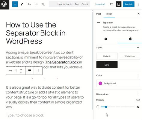 Separator Block How To Use Guide And Overview