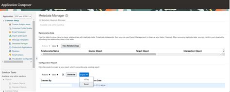 Application Composer Oracle Fusion Table Details Tech Trainings