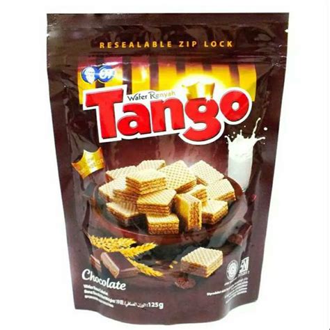 Jual Wafer Tango Pouch Coklat 115gr Indonesia Shopee Indonesia