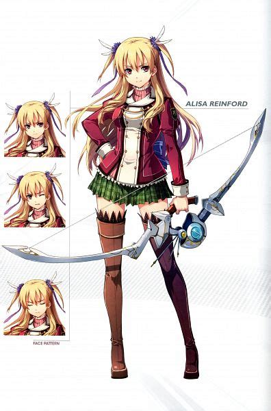 Alisa Reinford Eiyuu Densetsu Sen No Kiseki Mobile Wallpaper