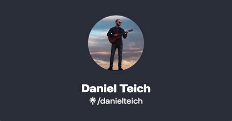 Daniel Teich Listen On Spotify Linktree
