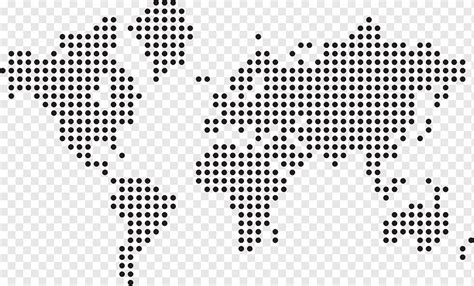 World Map Dotted Png PNGWing