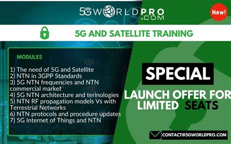 5g Satellite Training Ntn Architecture Rf Protocols 5g 5gnr Technology Innovation