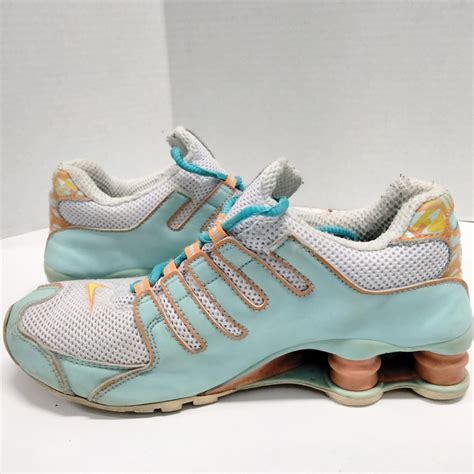 Nike Shox 2000s Shoes 7 Blue Orange Womens Ebay