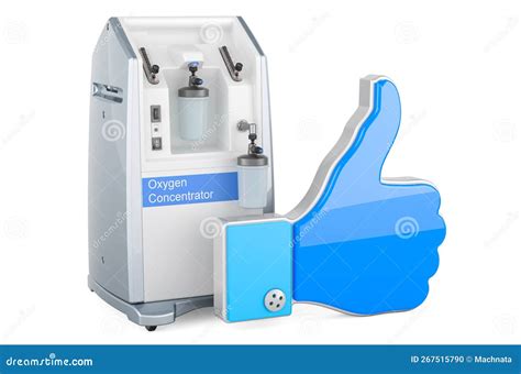 Home Oxygen Concentrator 3d Rendering Stock Image 177518467