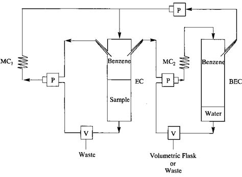 Scheme Of The Automated Extraction And Back Extraction System For The Download Scientific