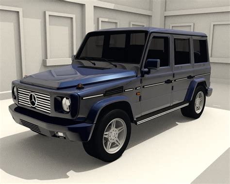 G Class 3d Models For Download Turbosquid