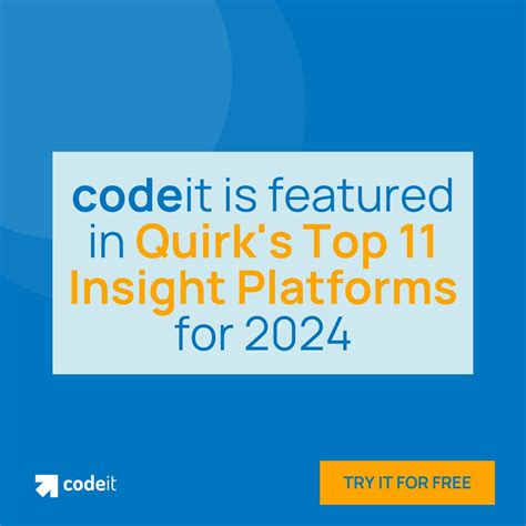 codeit on linkedin insightplatforms verbatimcoding dataanalaysis