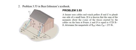 Solved 2 Problem 3 53 In Beer Johnston S Textbook PROBLEM Chegg