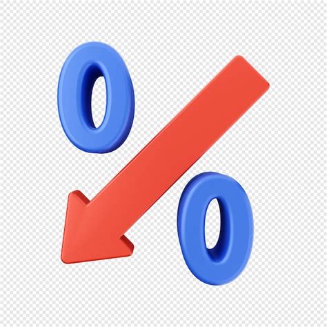 Premium Psd D Arrow Increase And Decrease Icon Illustration