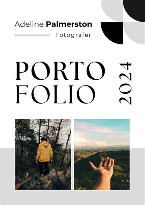 Halaman 3 Gratis Desain Contoh Portofolio Canva
