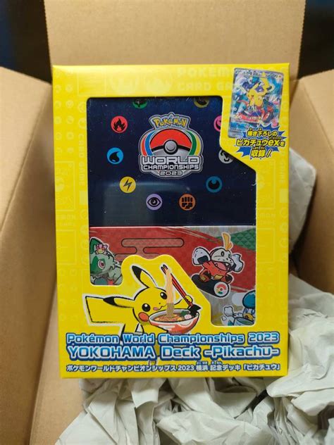 Yahooオークション 新品 未開封 ポケモンワールドチャンピオンシッ