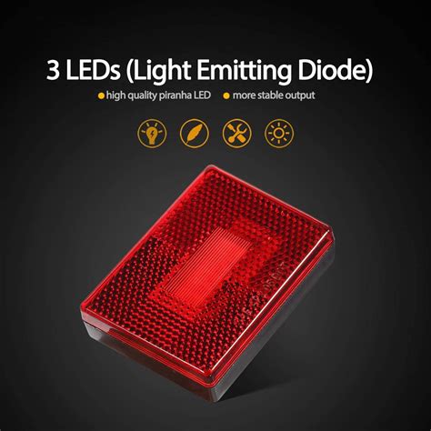 중국 제조업체의 트레일러 용 Led 클리어런스 반사기 측면 마커 조명 Mongguan Bowang Photolectric Co