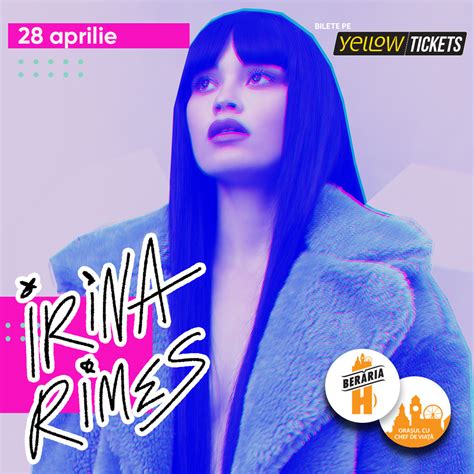 Irina Rimes în Concert București Berăria H