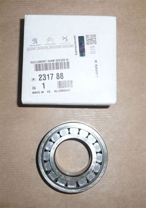 2317.88 2317.88 - Подшипник коробки передач CITROEN NEMO, C4 PEUGEOT ...