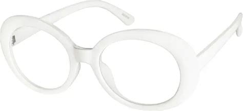 Zenni Oval Prescription Glasses Universal Bridge Fit Plastic Full Rim
