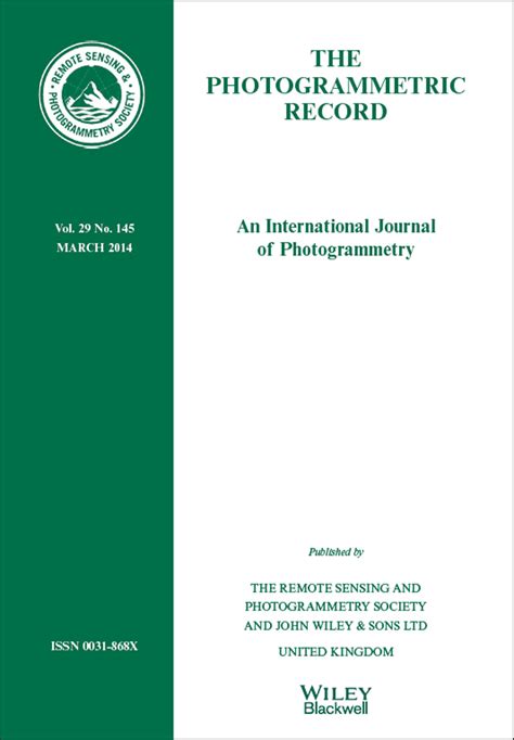 In‐orbit Geometric Calibration And Validation Of Zy‐3 Linear Array Sensors Zhang 2014 The