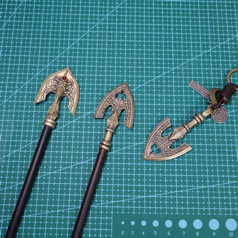 JOJO Stand Requiem Arrow Solid Sandalwood Gem Encrusted Requiem Arrow