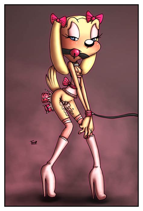 Rule 34 Arms Tied Ball Gag Blush Bondage Brandy And Mr Whiskers Brandy