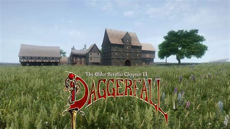 Tes Daggerfall On Skyrim Engine 4k Graphics Youtube