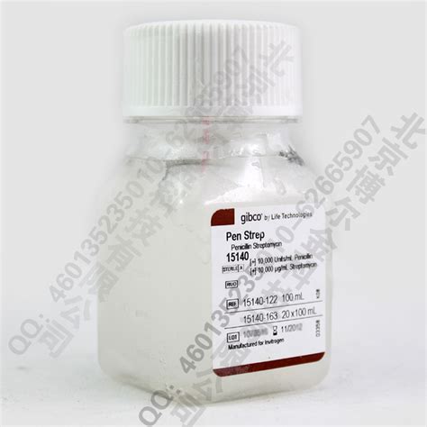 gibco penicillin streptomycin 青链霉素混合液 15140 112 GIBCO 丁香通