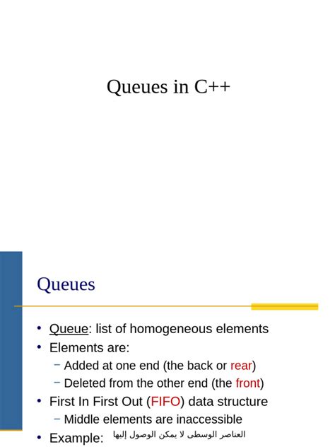 10 Queues Using Array074810 Pdf Queue Abstract Data Type Software Engineering