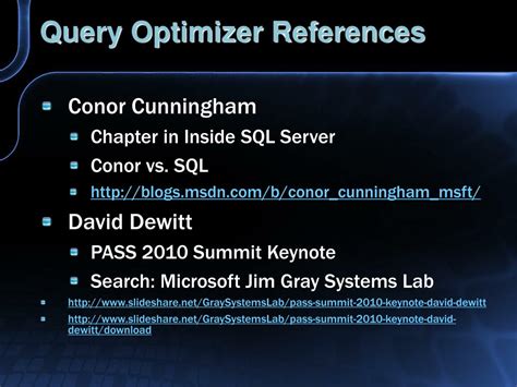ppt query optimizer execution plan cost model powerpoint presentation
