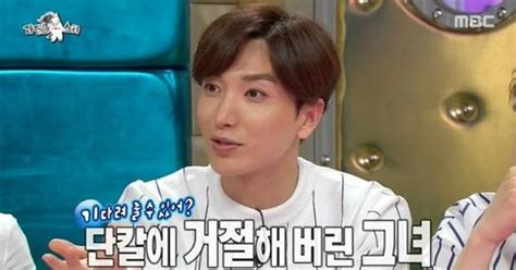 라디오스타 이특 입대 전 호감 있었던 이성에게 상처 받아