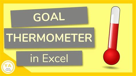 Fundraising Thermometer Template Excel Peterainsworth
