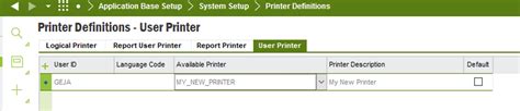 Logical Printer Not In Task Template Still Processed As Such Ifs