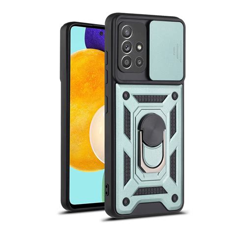 Ôp Điện Thoại Dạng Giáp Chống Sốc Có Vòng Đỡ Nam Châm Cho Samsung
