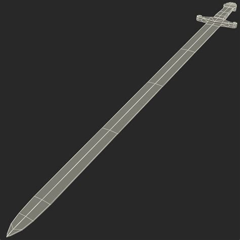 Espada Jian Modelo 3d 39 Ma Obj Max C4d 3ds Free3d