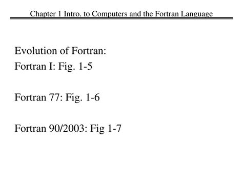 PPT Book Fortran For Scientists And Engineers By S J Chapman PowerPoint